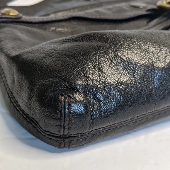 Kooba | Bags | Kooba Black Leather Shoulder Bag | Poshmark